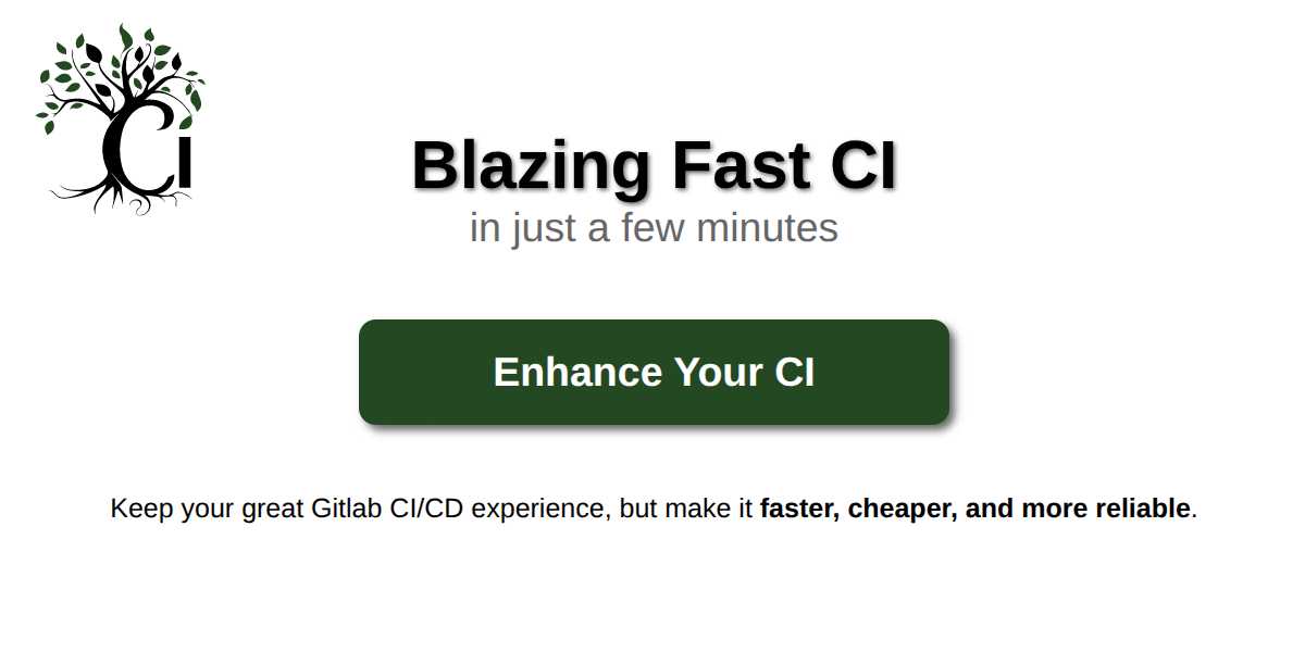 Cedar CI: Blazing Fast CI Cedar CI: Blazing Fast CI